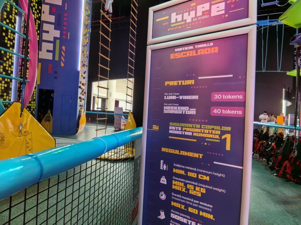 Loc de joaca si aventura la interior in Bucuresti – Hype Colosseum - EuAly